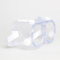 China Disposable Surgery Safety Glasses PVC PC Material Transparent Color For Hospital for sale