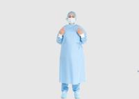 China Dust Proof Disposable Surgical Gown Alcohol Resistance For Personal Health Safety for sale