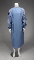 China Customized Logo Medical Gowns Disposable Air Permeable For Medical / Food for sale