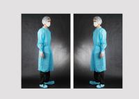 China Customized Size Disposable Surgical Gown SMS Dustproof No Stimulus To Skin for sale