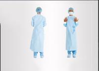 China S-3XL Disposable Examination Gowns , Patient Surgical Gown Size Eco - Friendly for sale