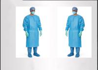 China Dustproof Disposable Surgical Gown Biodegradable Against Liquid / Dust / Particle for sale