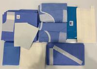 China Medical Sterile Surgical Packs Lower Extremity , Hand Leg Drape Angiography Pack for sale