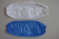 China Polyethylene Medical Arm Sleeves Waterproof Protective With Bound Elastic Openings for sale