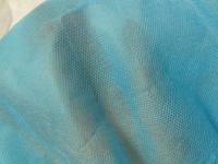 China Anti Slip Plastic Foot Disposable Shoe Covers Light Blue Color 30gsm Thickness for sale