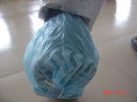 China Polypropylene Non Slip Shoe Covers Disposable Breathable Hand Made Style for sale