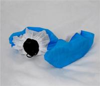 China Half Coated Protective Disposable Shoe Covers Anti - Static For Cleanroom for sale