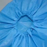 China Cross - Linked Polyethylene Disposable Plastic Shoe Covers Standard Weight for sale