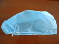 China Latex Free Disposable Surgical Caps , Disposable Operating Room Hats With Sewed Elastic for sale