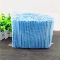 China Non Woven Material Disposable Surgeon Cap Hair Nets Lightweight 10gsm Thickness for sale