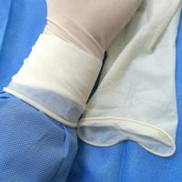 China Powder Free Disposable Surgical Gloves Good Elastic Medical Examination Application for sale