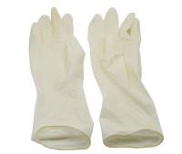 China Medical Sterile Latex Surgical Gloves Powder Free AQL 1.5 With EO Sterilization for sale