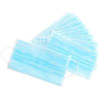 China Eco Friendly Disposable Face Mask Personal Safety 3 Ply Non Woven Face Mask for sale