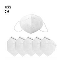 China Lightweight Foldable FFP2 Mask , Custom Printed FFP2 Mask For Public Places for sale