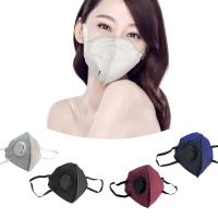 China Health ProtectiveFoldable FFP2 Mask / Safety Breathing Mask With Adjustable Nose Clip for sale