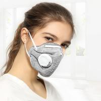 China Comfortable FFP2 Dust Mask , Health Protective Folding Mask With Valve for sale
