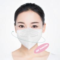 China 4 Layer Protection Foldable FFP2 Mask , Ear Wearing Disposable Protective Mask for sale