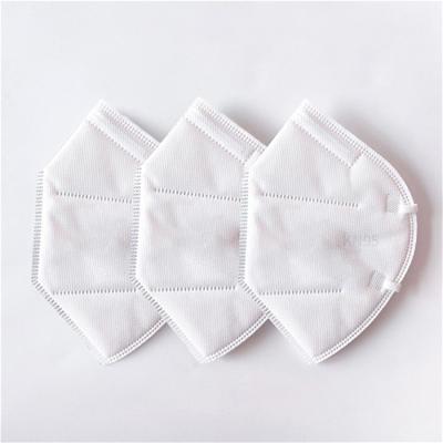 China 4 Layer Protection Foldable FFP2 Mask , Ear Wearing Disposable Protective Mask for sale