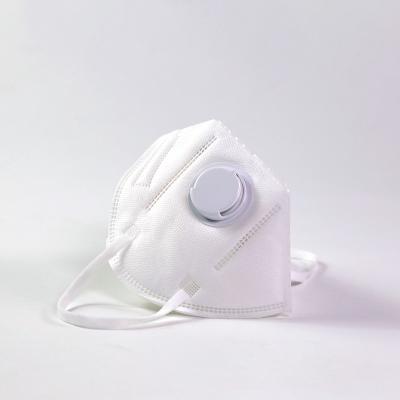 China N95 Vertical Folding Mask Colored FFP2 Dust Mask 4 Layer Protection For Adult for sale