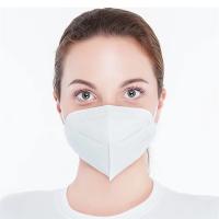 China Vertical Fold Flat Foldable FFP2 Mask customized   Medical Disposable Face Mask for sale