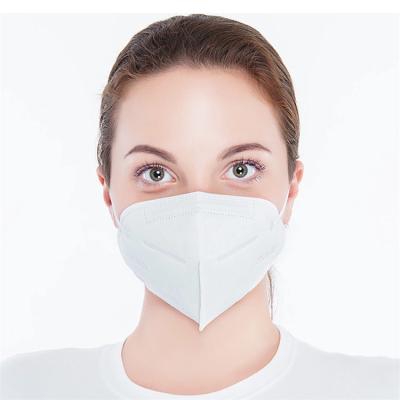 China Vertical Fold Flat Foldable FFP2 Mask customized   Medical Disposable Face Mask for sale