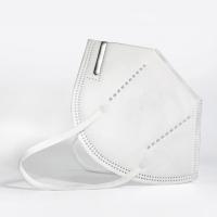 China Vertical Fold Flat Foldable FFP2 Mask customized   Medical Disposable Face Mask for sale
