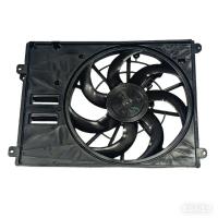 China BYD Qin EV E5 Electronic Fan Assembly OEM Specifications Radiator Cooling Fan with High-Strength PA66-GF30 Fan Blades and Dynamic Balancing Tested for sale
