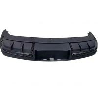 China BYD Qin L DM-i Rear Bumper Lower Assembly with Sporty Diffuser Styling and Faux Exhaust Trims for Plug-in Hybrid Sedan for sale