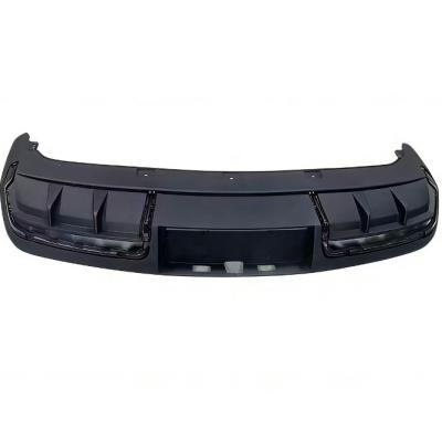 China BYD Qin L DM-i Rear Bumper Lower Assembly with Sporty Diffuser Styling and Faux Exhaust Trims for Plug-in Hybrid Sedan for sale