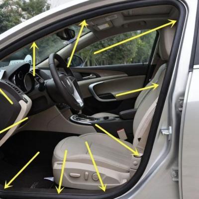 China BYD Qin L DM-i Front Door Weatherstrip with EPDM Material for Precise Installation Fit and OEM-Level Door Sealing System for sale
