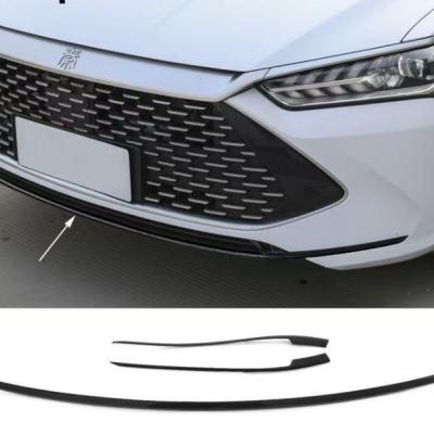 China BYD Qin PLUS DM-i Front Bumper Trim R Front Black | Right Front Bumper Black Trim Strip OEM Spec for sale