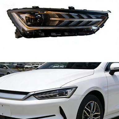 China BYD Qin PLUS EV Generation 2 Headlight Assembly (L/R) | Arrow Feather LED Headlamp High Configuration OEM Spec for sale