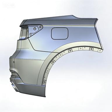 China BYD Qin Pro Rear Fender Panel | Rear Quarter Panel OEM Spec for sale