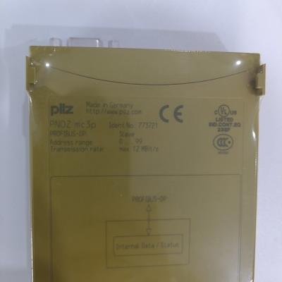 China 773721 Pilz PNOZ Mc 3p PROFIBUS-DP Communication Module 24VDC Base Unit Expansion 9 Pin Sub-D Female Connector for sale