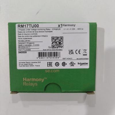 China RM17TU00 Schneider Electric Harmony Modular Multifunctional Three Phase Power Control Relay 5A 1CO for sale