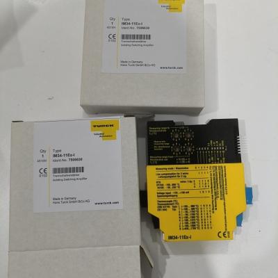 China IM34-11EX-I 7506630 Turck Temperature Measuring Amplifier Input For Pt100 Ni100 Resistors 4…20 mA for sale