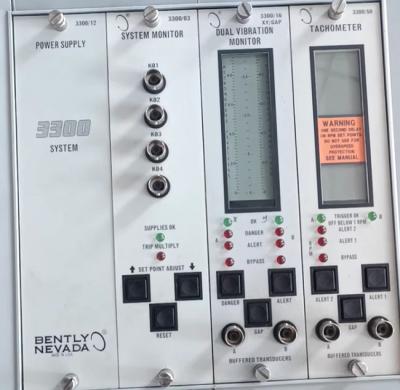 China Bently Nevada 3300/50-02-02-00-00 Zero Speed Tachometer Dual Channel Tachometer Monitor for sale