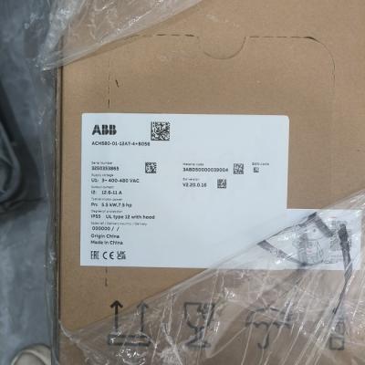 China ACH580-01-12A7-4+B056+J400 3AXD50000039004 ABB Frequency Inverter Drive 3P 5.5 KW 12.6A 400V for sale