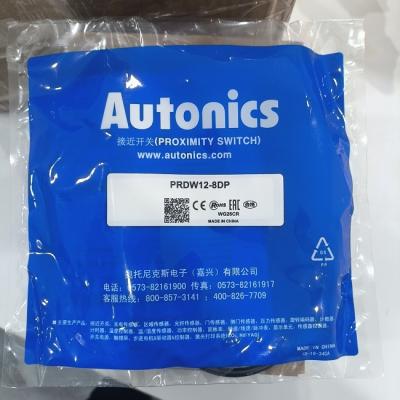 China PRDW12-8DP Autonics Proximity Switch Diffuse Reflection Photoelectric Sensor With Cylindrical Metal Housing for sale