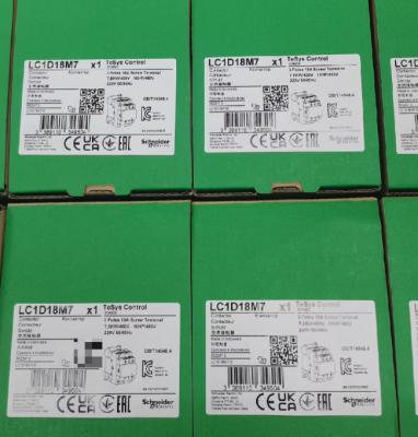 China LC1D18M7 Schneider Electric TeSys D Contactor 3 Pole 3NO AC-3 440V 18A 220VAC Coil for sale