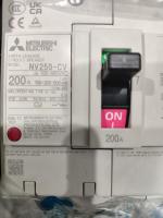 China NV250-CV Mitsubishi Electric Residual Current Circuit Breaker 3P 250A 2-440V for sale
