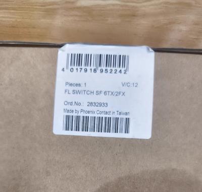 China FL SWITCH SF 6TX/2FX Phoenix Contact Spate Parts Order No 2832933 Industrial Ethernet Switch 6x RJ45 Ports for sale