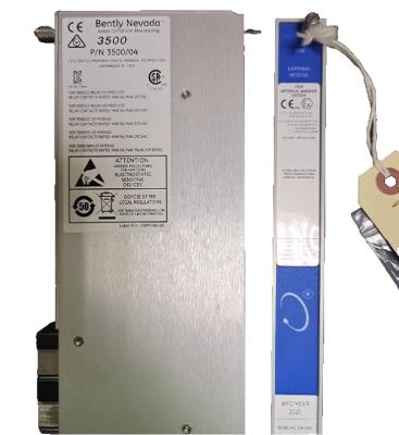 China 3500/04-01 136719-01 Bently Nevada 3500/04 Internal Barriers IS Earthing Module with Earthing IO Module for sale