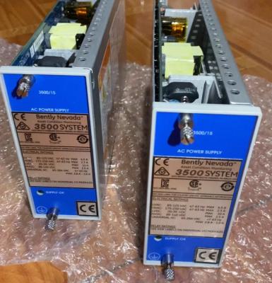 China 3500/15-05-05-00 Bently Nevada Universal AC Power Supply Module 106M1079-01 with 106M1081-01 Input Module for sale