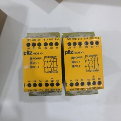 China PNOZ X3 774310 Pilz Safety Relays 24VAC 24VDC 3n/o 1n/c 1so for sale