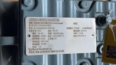 China SA57 DRN90S4/BE2 SEW EURODRIVE Reducer Motor 1.1kw M2A  56.61 50Hz for sale