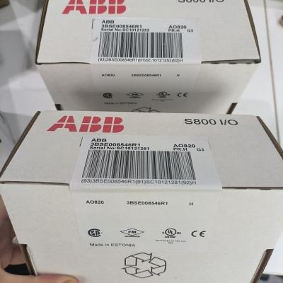 China AO820 3BSE008546R1 ABB Analog Output 4 ch S800 I/O 0…20 mA Module for sale