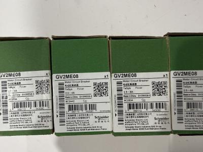 China GV2ME08 Schneider Electric TeSys GV2 Circuit breaker thermal magnetic screw clamp terminals for sale