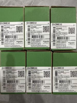 China GV2ME32 Schneider Electric Motor circuit breaker TeSys GV2 3P 24-32 A thermal magnetic for sale
