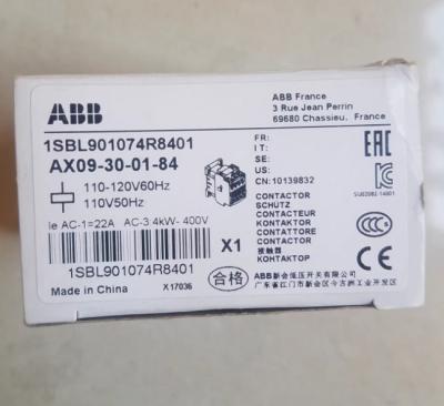 China AX18-30-10-81 ABB Ac contactor Compact and reliable DC control Optimized medium small sized loads for sale